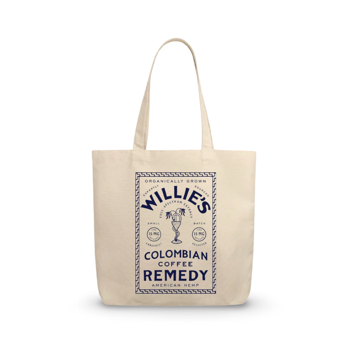 Willie's Remedy Tote Bag | Official CBD Brand Merch